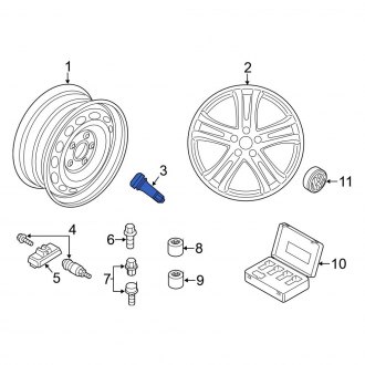 Volkswagen ID.4 OEM Wheels | Original Steel & Alloy Wheels — CARiD.com
