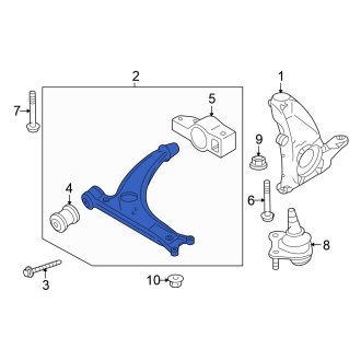 Volkswagen Tiguan OEM Brake, Steering, Suspension Parts — CARiD.com