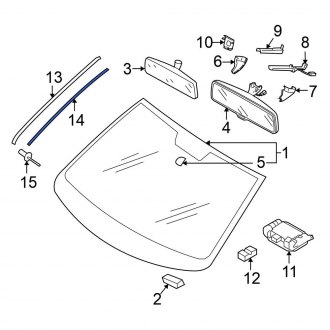 Volkswagen Tiguan Window Hardware — CARID.com