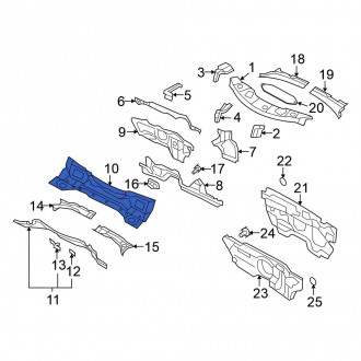 Volkswagen Tiguan Cowl Panels & Parts | Vent Grills — CARiD.com