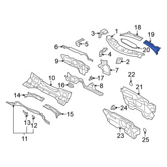 Volkswagen Tiguan Cowl Panels & Parts | Vent Grills — CARiD.com
