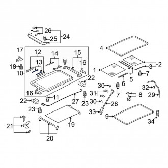 Volkswagen Tiguan OEM Roofs & Parts | Panels, Drip Rails — CARiD.com