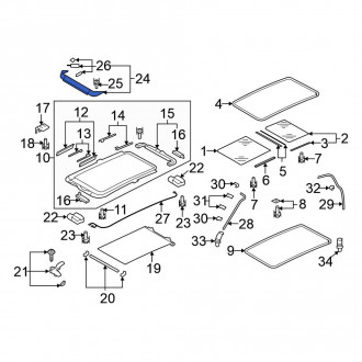 Volkswagen Tiguan Sunroofs & Components — CARiD.com