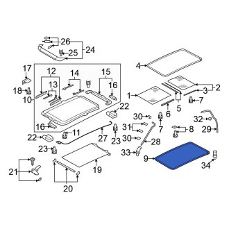 Volkswagen Tiguan Roof Seals & Moldings | CARiD
