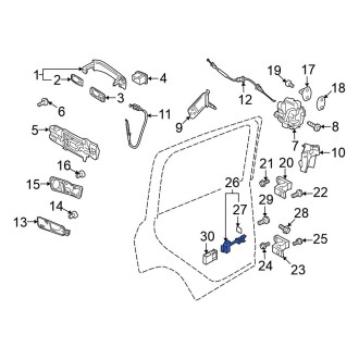Volkswagen Tiguan Door Hinges, Pin & Bushing Kits – CARiD.com
