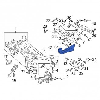 Volkswagen Tiguan OEM Brake, Steering, Suspension Parts — CARiD.com