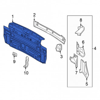 Volkswagen Tiguan Rear Body Panels & Bed Sections — CARiD.com