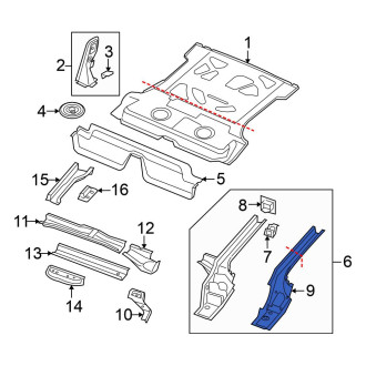Volkswagen Tiguan Replacement Chassis Frames & Rails - CARiD.com