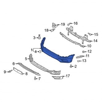 Volkswagen Replacement Front Bumpers | Covers, Face Bars – CARiD.com