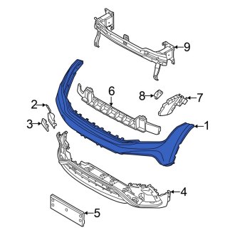 Volkswagen Tiguan OEM Bumpers | Genuine Front & Rear Bumpers — CARiD.com