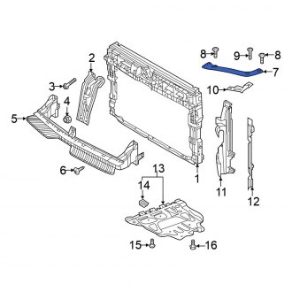 Volkswagen Tiguan OEM Header Panels & Parts | CARiD