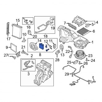 Volkswagen Tiguan OEM A/C & Heating Parts | Systems, Compressors ...