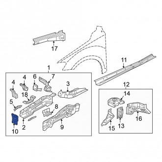 Volkswagen Tiguan Replacement Chassis Frames & Rails - CARiD.com