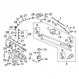 Volkswagen Taos Washer Hardware — CARID.com
