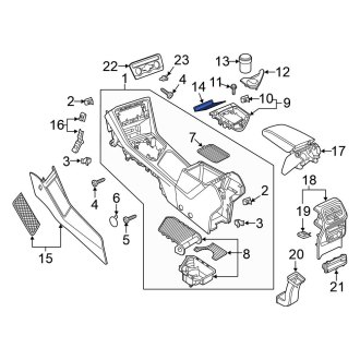 Volkswagen Tiguan OEM Interior Components — CARiD.com