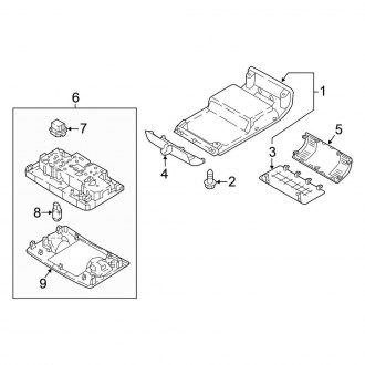 2021 Volkswagen Tiguan Center Consoles & Parts — CARiD.com