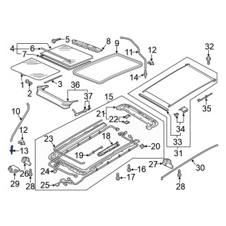 Volkswagen Taos OEM Roofs & Parts | Panels, Drip Rails — CARiD.com