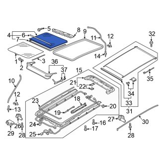 Volkswagen Tiguan Sunroofs & Components — CARiD.com