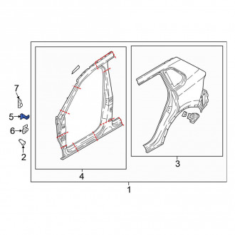 Volkswagen Tiguan Door Hardware & Miscellaneous Parts — CARiD.com