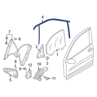 Volkswagen Tiguan Replacement Window Seals | CARiD