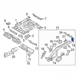Volkswagen Tiguan Replacement Chassis Frames & Rails | CARiD