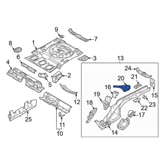 Volkswagen Tiguan Replacement Chassis Frames & Rails - CARiD.com