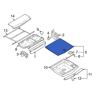 Volkswagen Tiguan OEM Interior Components — CARiD.com