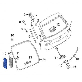 Volkswagen ID.4 OEM Trunks & Parts | Lids, Rear Panels — CARiD.com