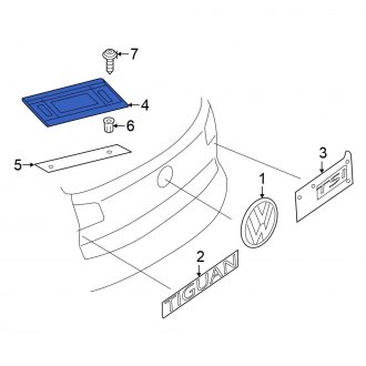 Volkswagen Tiguan Trunk & Tailgate Hardware — CARID.com