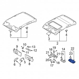 Volkswagen OEM Interior Components — CARiD.com