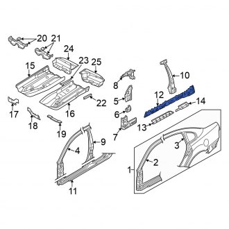 Volkswagen Passat Rocker Panels, Floor Pans, Moldings — CARiD.com