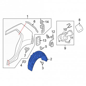Volkswagen Golf GTI OEM Quarter Panels & Parts | Rear & Front — CARiD.com