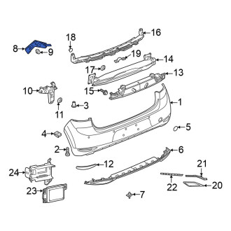 Volkswagen Golf GTI OEM Bumpers | Genuine Front & Rear Bumpers — CARiD.com