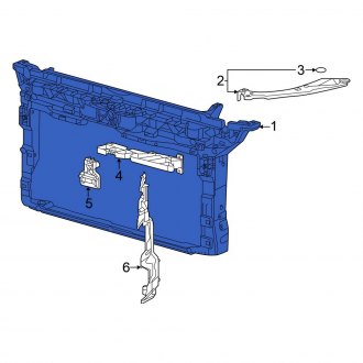 Volkswagen Golf GTI Radiator Supports — CARiD.com