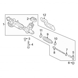 2023 Volkswagen Golf Rack & Pinion Steering Systems, Parts — CARiD.com