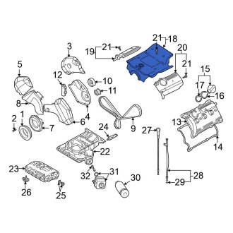 Volkswagen Engine Covers | Carbon Fiber, Stainless Steel – CARiD.com