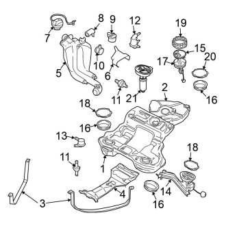 2004 Volkswagen Passat OEM Fuel System Parts - Pumps, Lines | CARiD