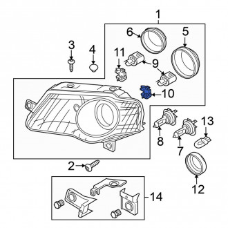 Volkswagen Tiguan OEM Headlights | Projector, LED, HID, Halo — CARiD.com