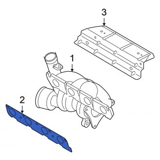 Volkswagen Passat OEM Exhaust Parts | Systems, Tips, Pipes — CARiD.com