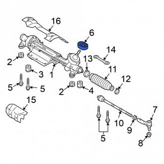 Volkswagen Tiguan OEM Steering Parts | Fluids, Pumps, Kits — CARiD.com