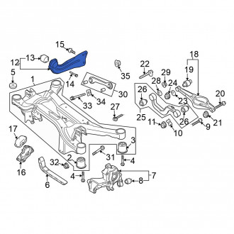 Volkswagen Tiguan OEM Brake, Steering, Suspension Parts — CARiD.com