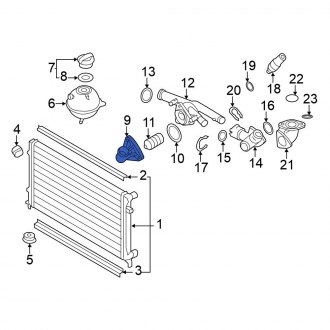 Volkswagen Atlas Thermostat Housings, Filler Necks — CARiD.com