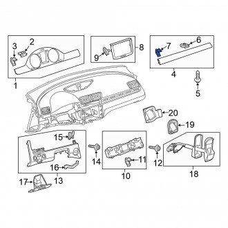 Volkswagen Tiguan OEM Interior Components — CARiD.com