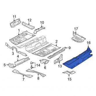 Volkswagen CC Underbody Covers | Splash Shields — CARiD.com
