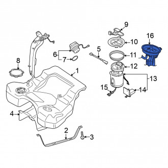 Volkswagen CC OEM Fuel System Parts | Pumps, Lines — CARiD.com