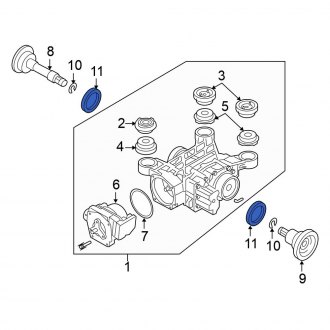 Volkswagen Tiguan Replacement Transfer Cases & Components – CARiD.com