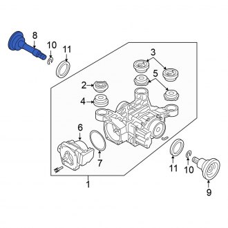 Volkswagen Atlas Replacement Axles & Components – CARiD.com
