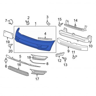 Volkswagen Passat OEM Bumpers | Genuine Front & Rear Bumpers — CARiD.com