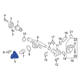 Volkswagen Atlas OEM Engine Cooling Parts | Radiators, Fans — CARiD.com
