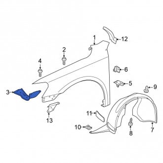 Volkswagen Passat OEM Doors & Parts - Shells, Panels, Armrests | CARiD